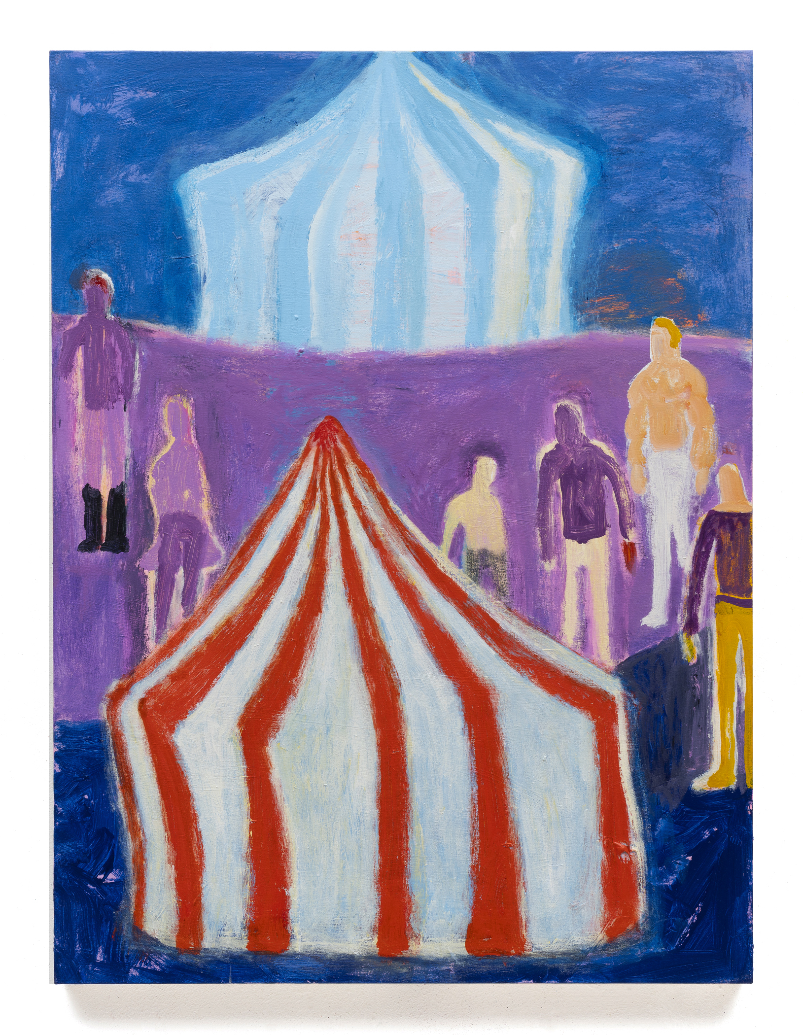Katherine Bradford exhibition: Les saltimbanques - Emanuela Campoli